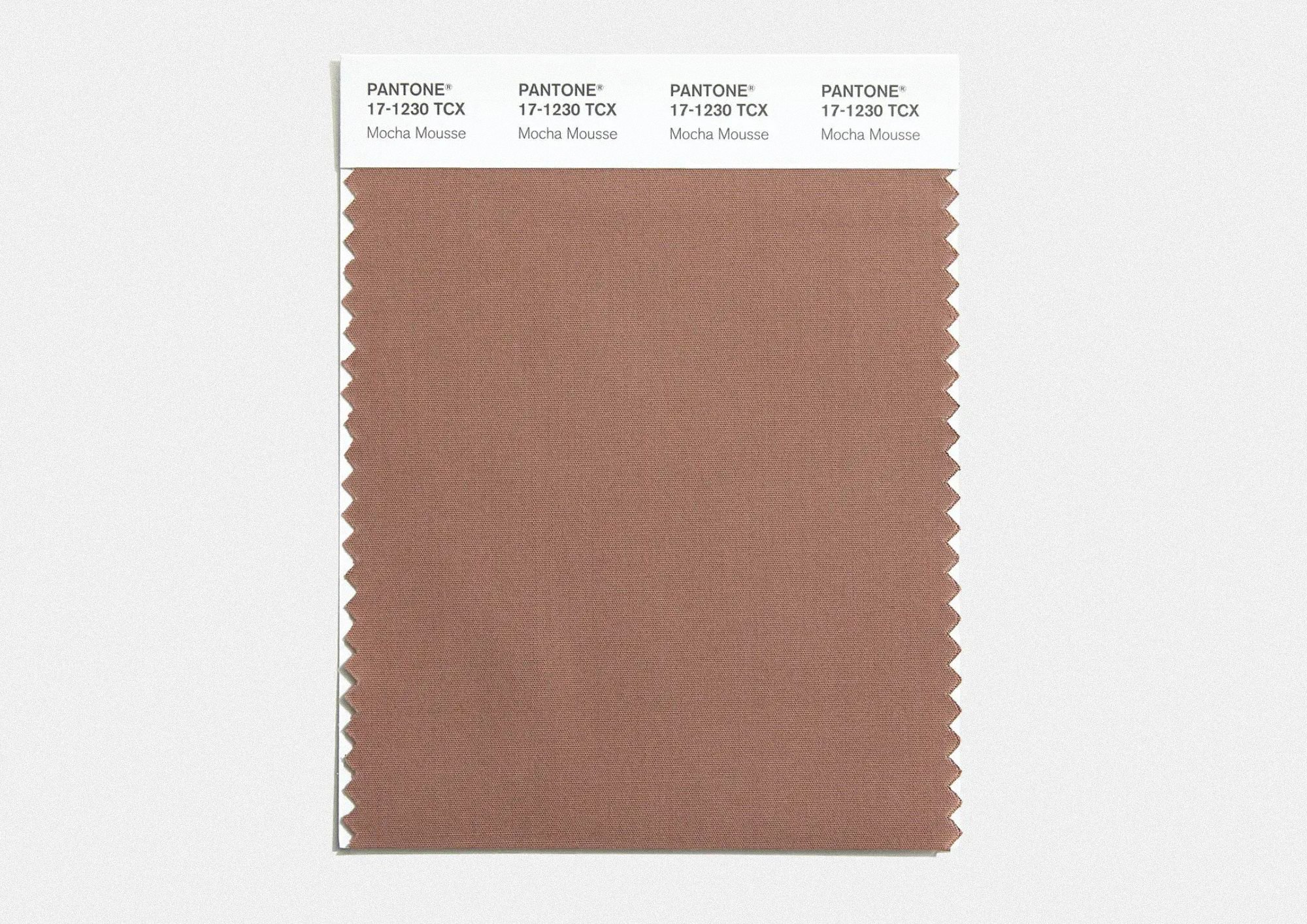 Y el ganador del color del año 2025 de Pantone es ... Mocha Mousse ...
