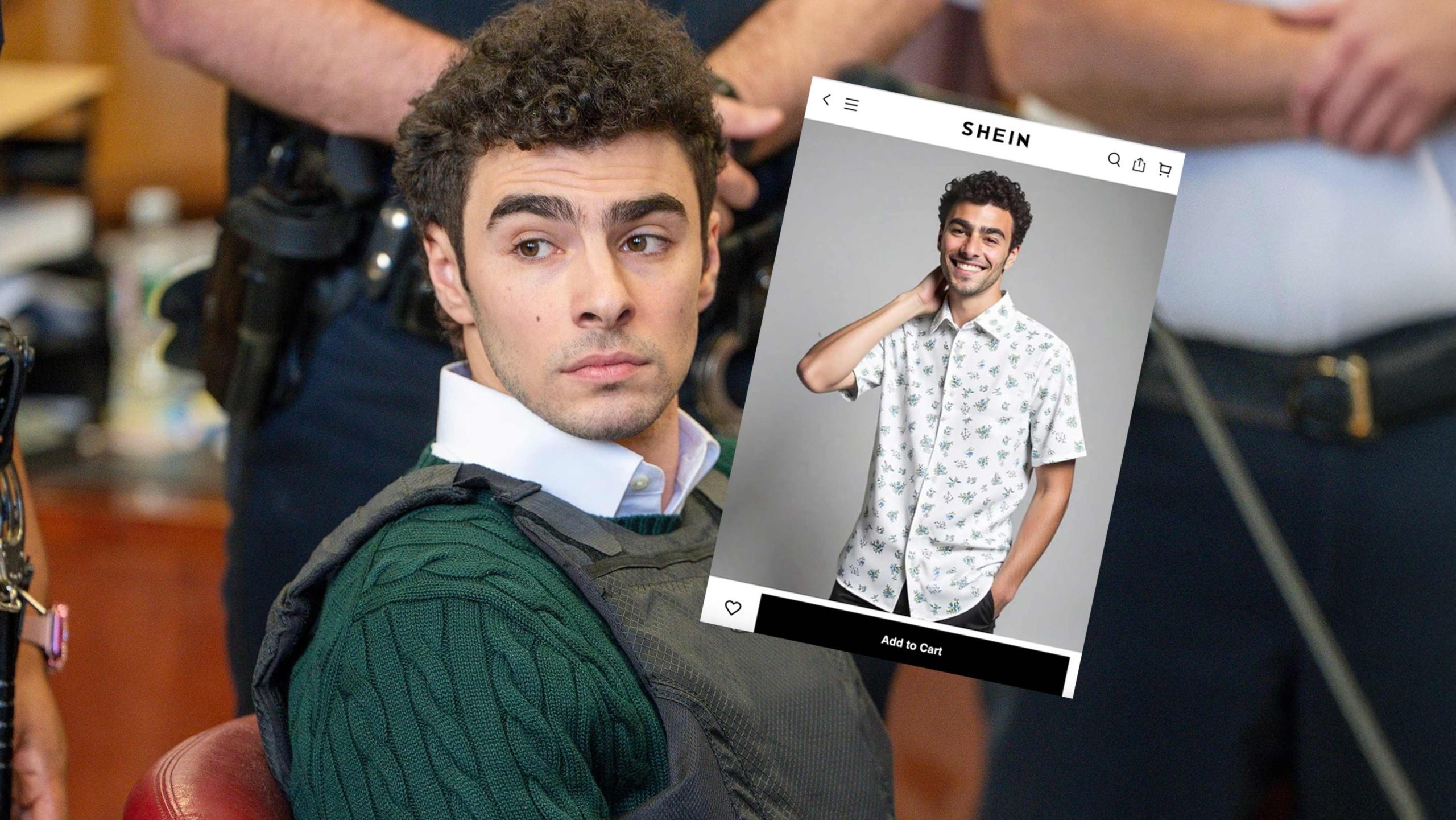 ¿Luigi Mangione es la nueva cara de Shein? - BADHOMBRE Magazine
